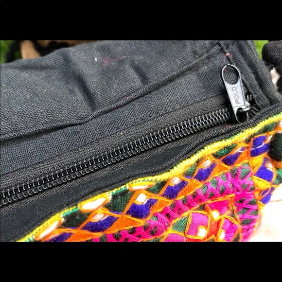 Bags | Bohemian Colorful Hand Embroidered Gujarati Bag | Poshmark
